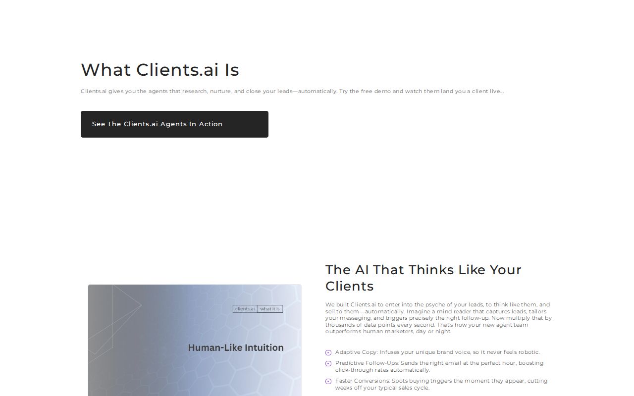 Get more clients with Agents by Clients.ai | Best AI Marketing Tools ...
